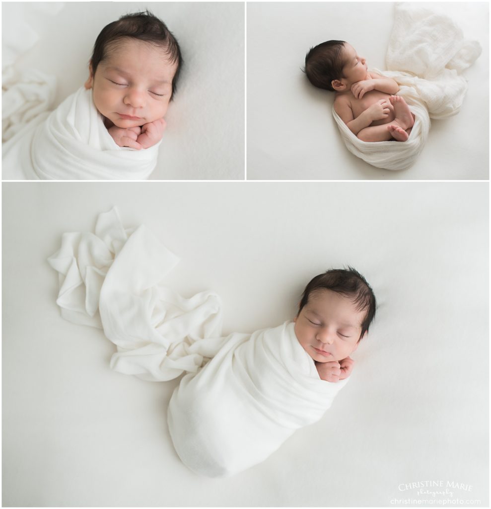 Studio Newborn Session ~ one week old baby boy | Alpharetta Newborn ...