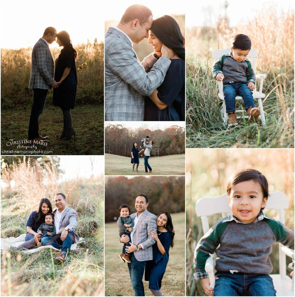 Natural family photos - golden evening | Roswell Family Photographer