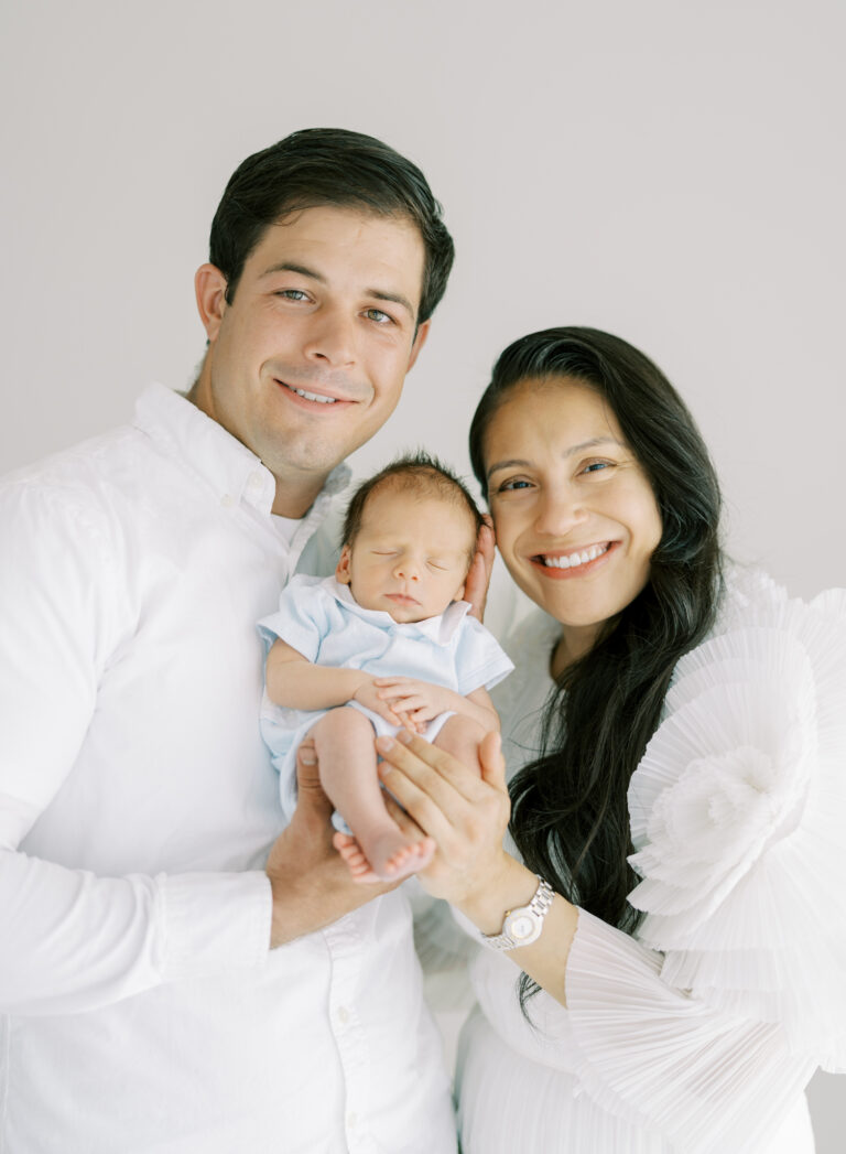 Clean and Natural Newborn Photos - Cumming, GA Studio